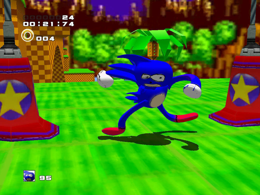 SANIC (3D) Mod for Sonic Adventure 2 | SA2 Mods