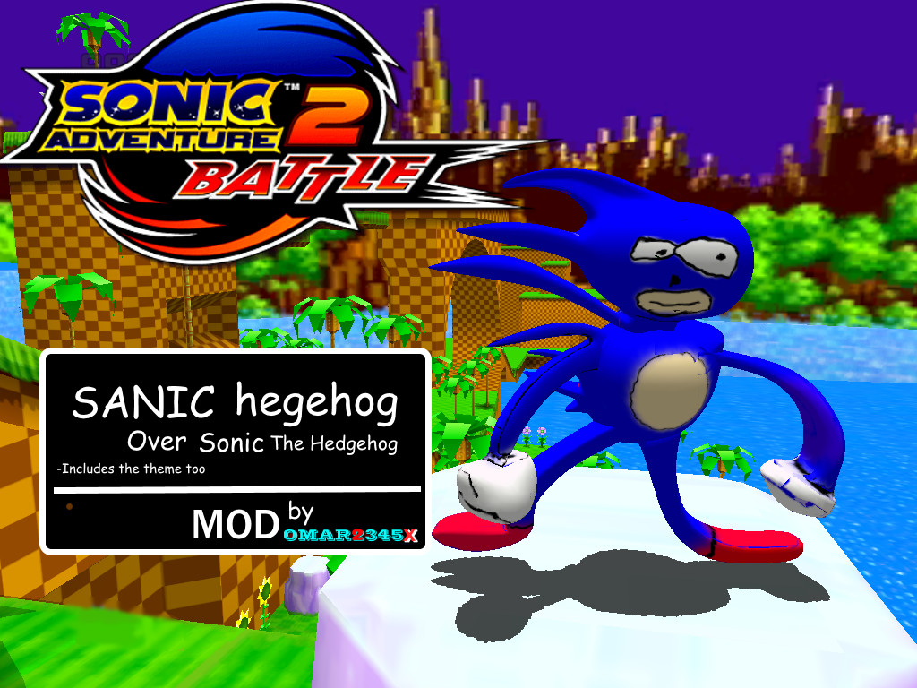 SANIC (3D) Mod for Sonic Adventure 2 | SA2 Mods