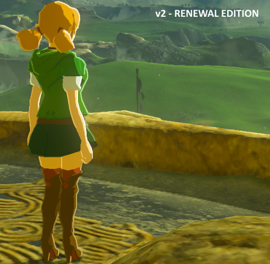 Linkle Wild & Time sets Mod for The Legend of Zelda: Breath of the Wild ...