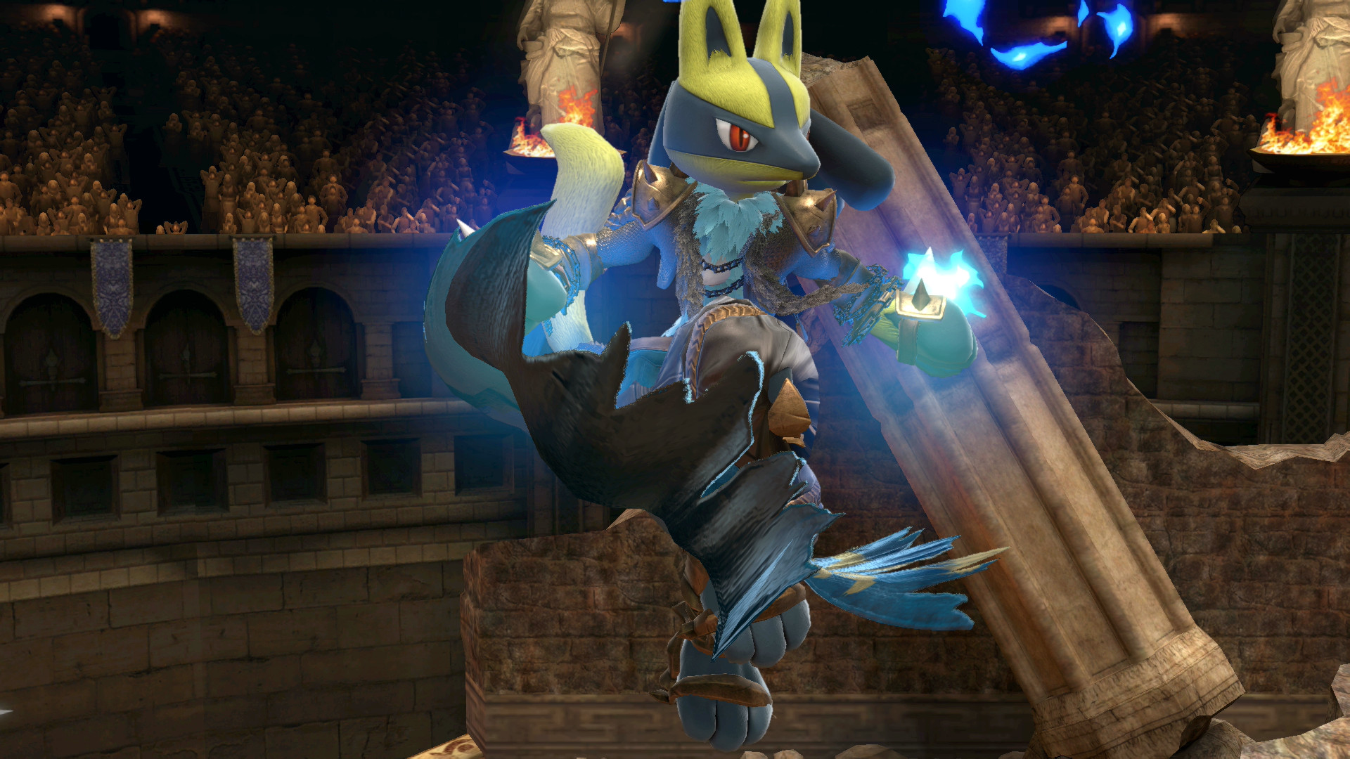 Armor King Lucario [Super Smash Bros. Ultimate] [Mods]