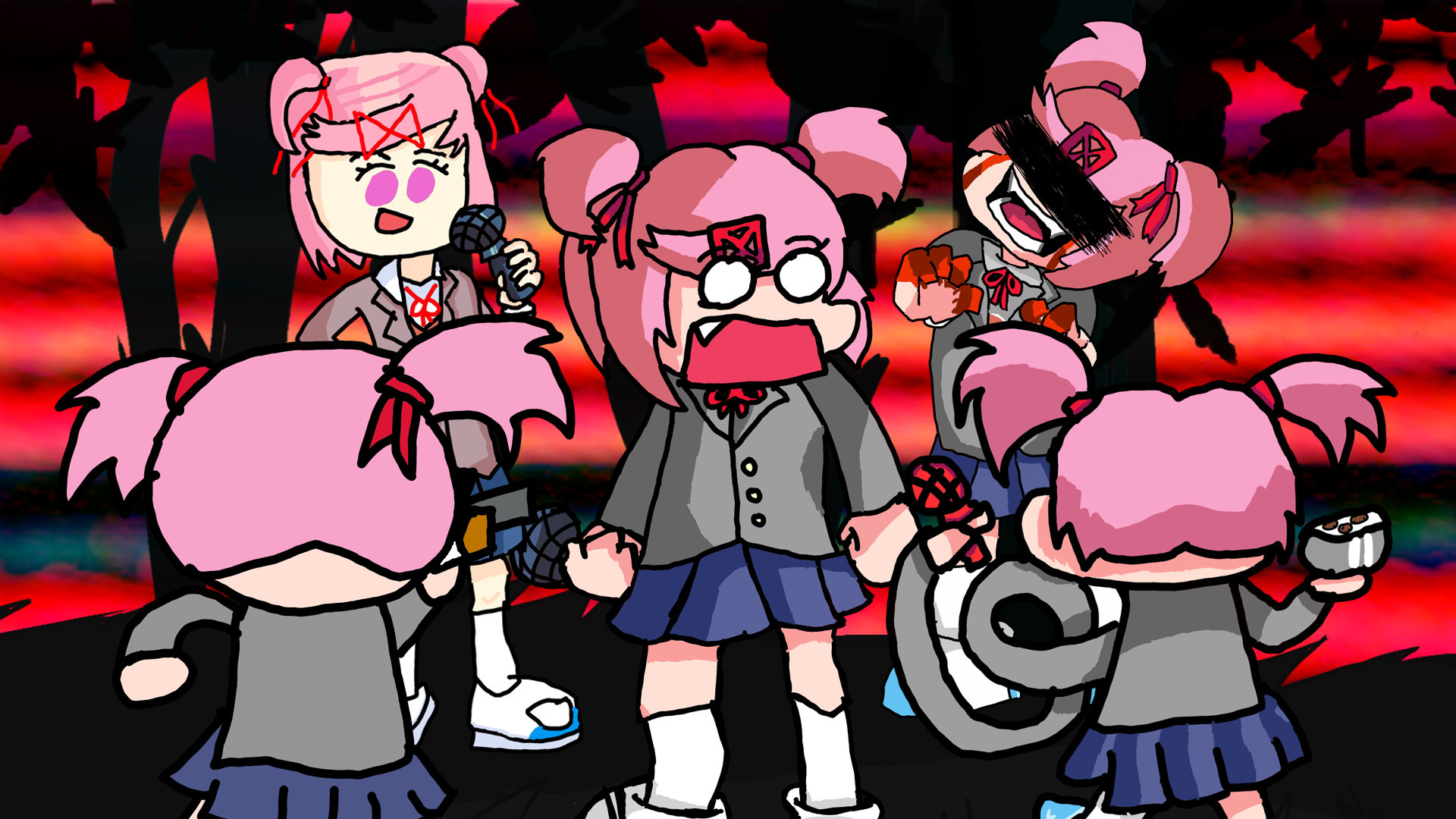 Tsundere Trouble [Friday Night Funkin'] [Mods]