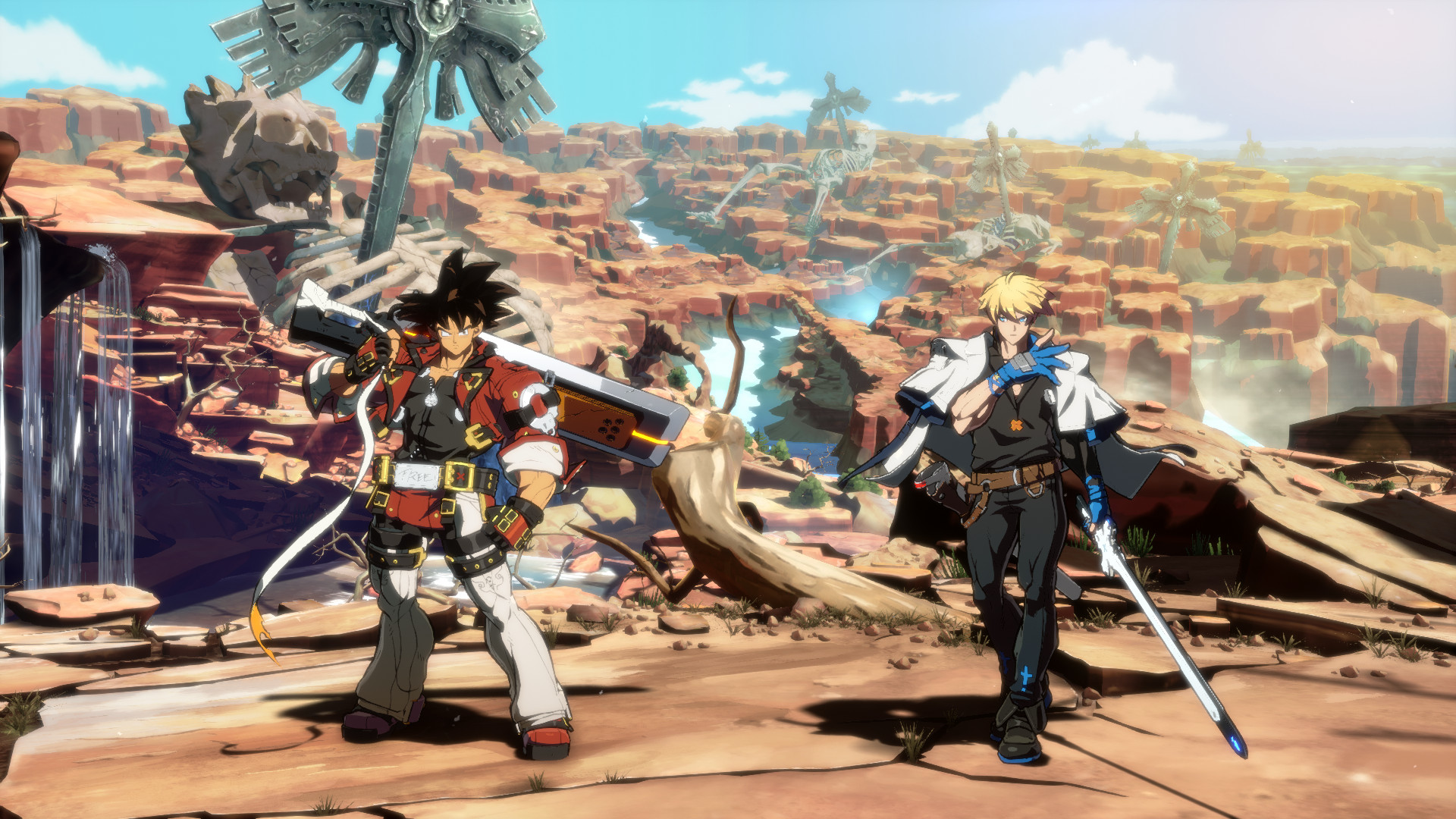 Goku as Sol Badguy Mod for GUILTY GEAR -STRIVE- | GGST Mods