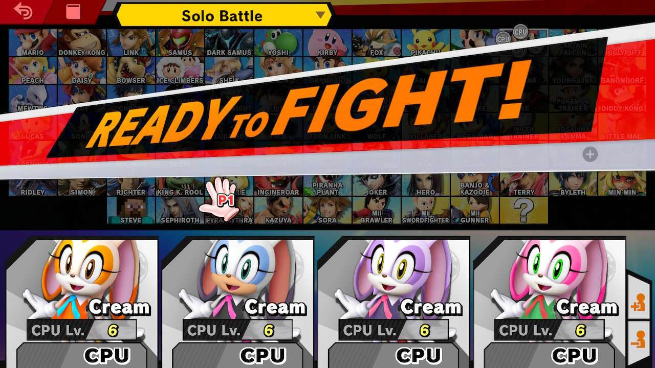 Cream the Rabbit UI & Alts Mod for Super Smash Bros. Ultimate | SSBU Mods