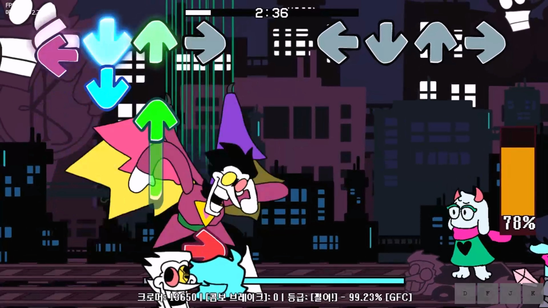 SEEK'S COOL DELTARUNE MOD Korean Mod for Friday Night Funkin' | FNF Mods