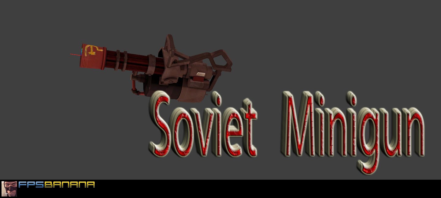 Soviet minigun Mod for Team Fortress 2 | TF2 Mods