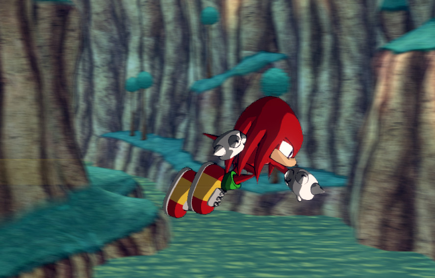 Knuckles The Echidna Mod for DRAGON BALL XENOVERSE 2 | DB:XV2 Mods