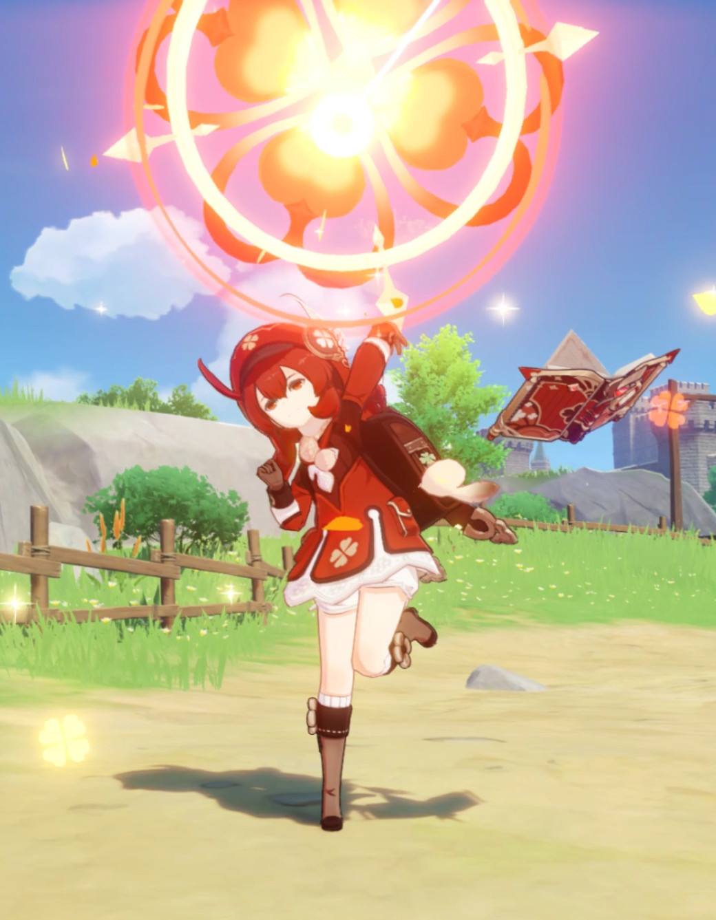 Klee with Diluc's face (Fixed) Mod for Genshin Impact | GI Mods