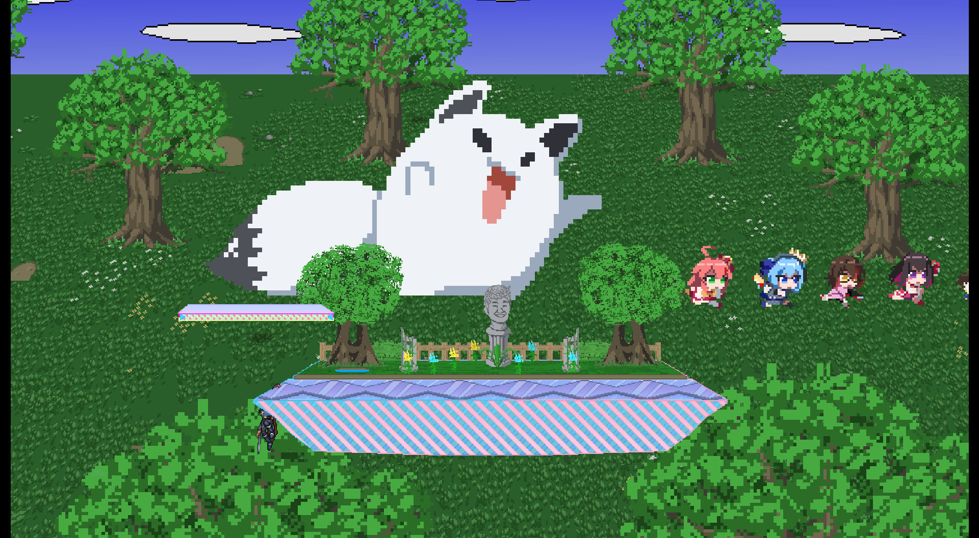 HoloCure Stage [Super Smash Flash 2] [Mods]