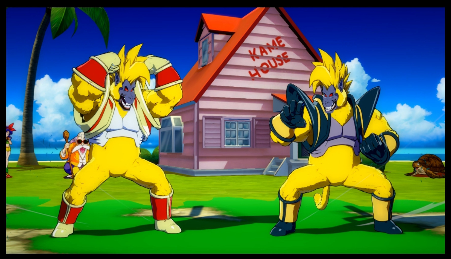 Golden Ozaru over Nappa Mod for Dragon Ball FighterZ | DB:FZ Mods