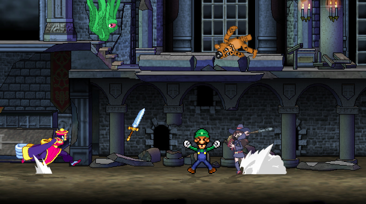 Castlevania Main Hall (Castlevania) Mod for Super Smash Bros. Crusade ...