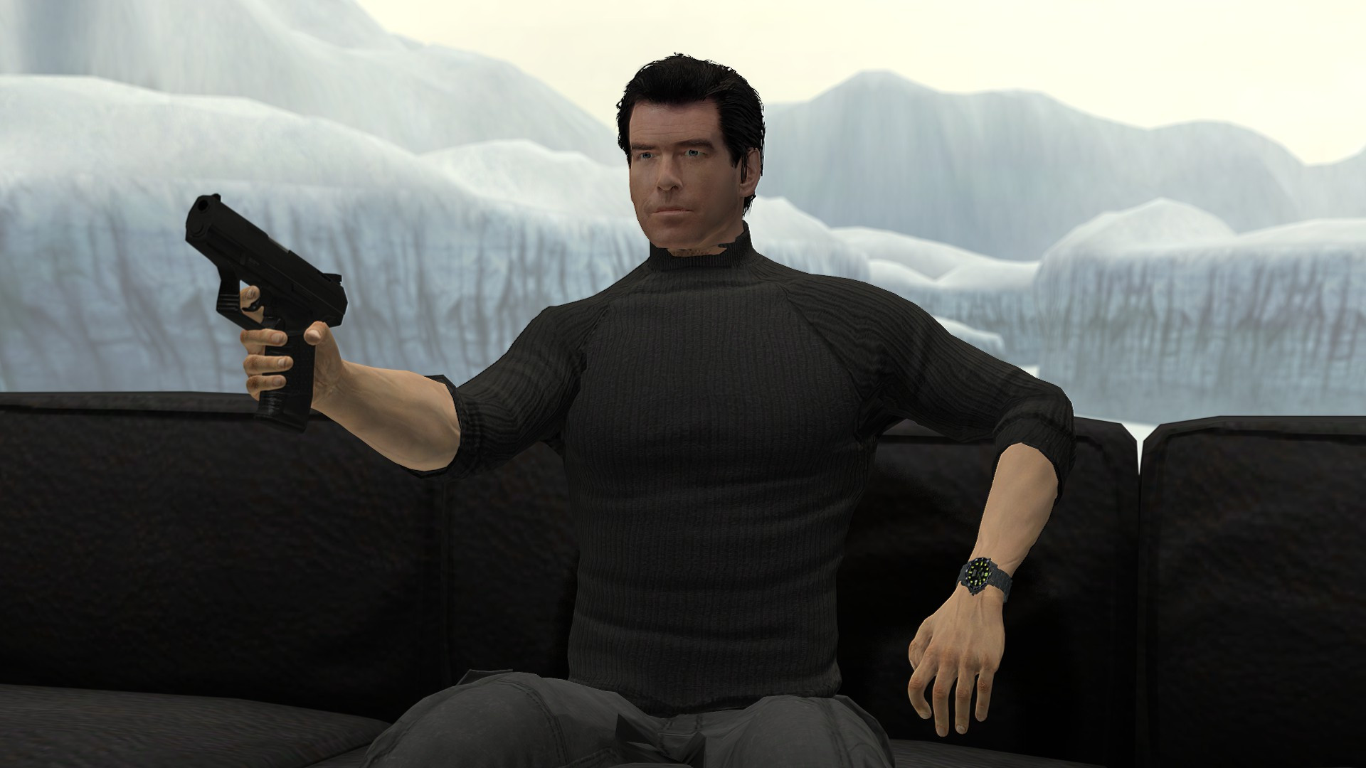 Pierce Brosnan as James Bond 007 HD [PM/NPC's] Mod for Garry's Mod ...