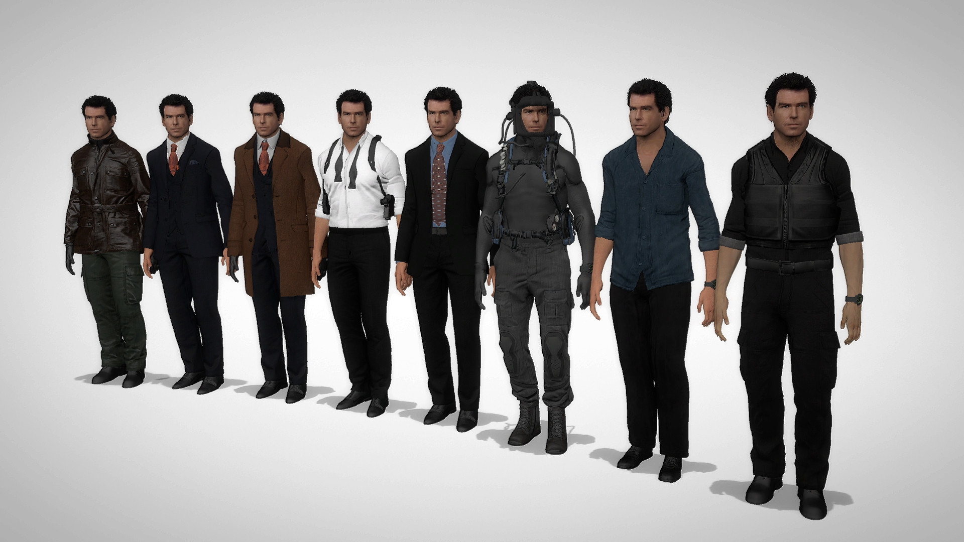 Pierce Brosnan as James Bond 007 HD [PM/NPC's] Mod for Garry's Mod ...