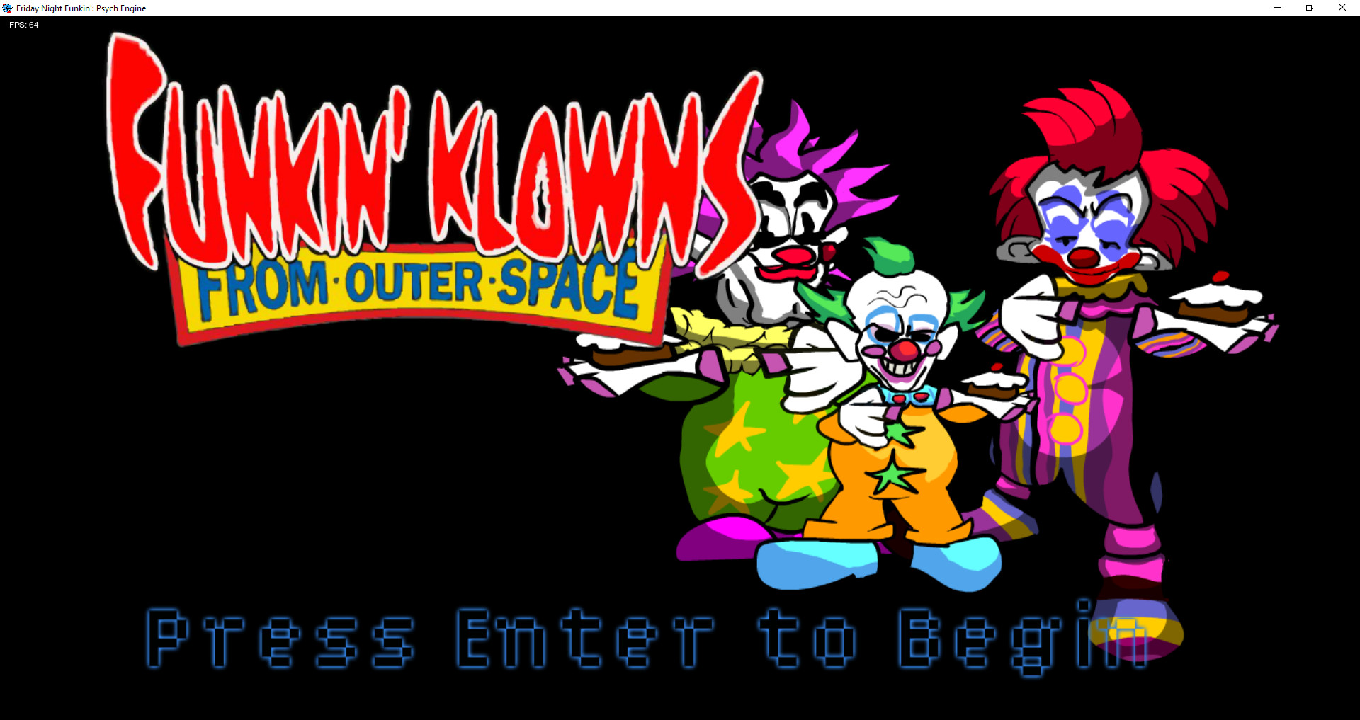Funkin' Klowns From Outer Space! W.I.P [Friday Night Funkin'] [Mods]
