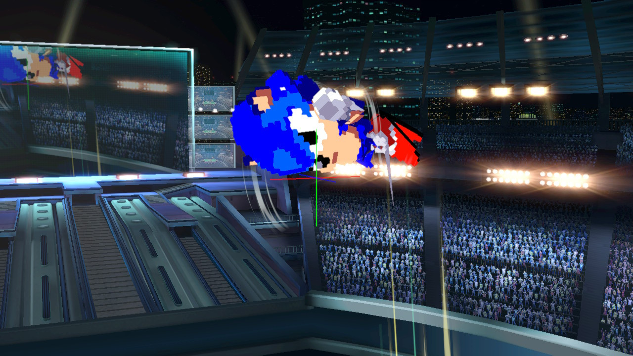 Sonic Voxel (3D Pixel Art) Mod for Super Smash Bros. Ultimate | SSBU Mods