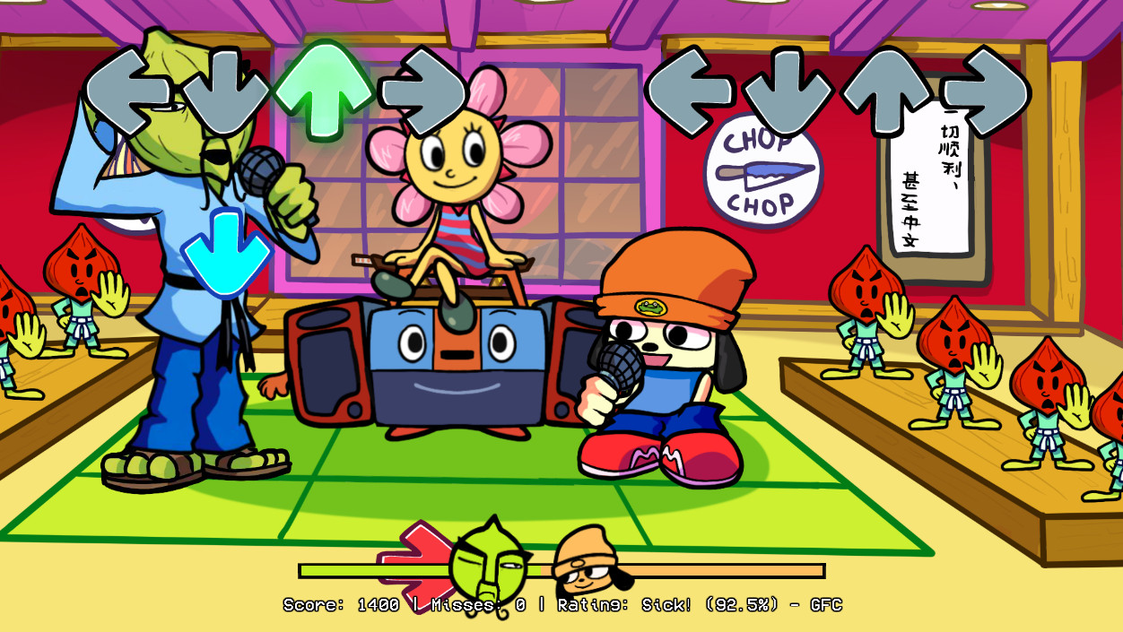 Funkin' with PaRappa: Psych Engine Port Mod for Friday Night Funkin ...