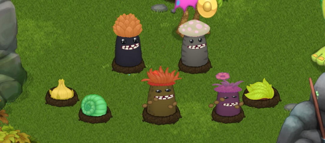 Recolored Dipsters! [My Singing Monsters] [Mods]