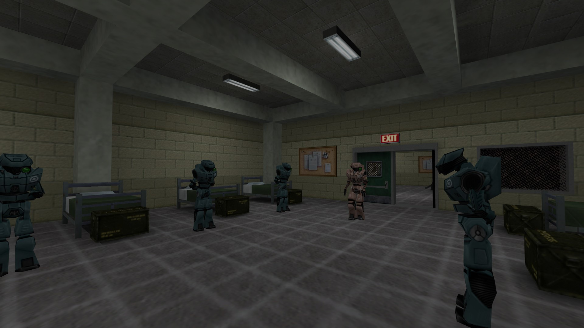 Restored Robot Grunts - additional models Mod for Half-Life: Opposing ...