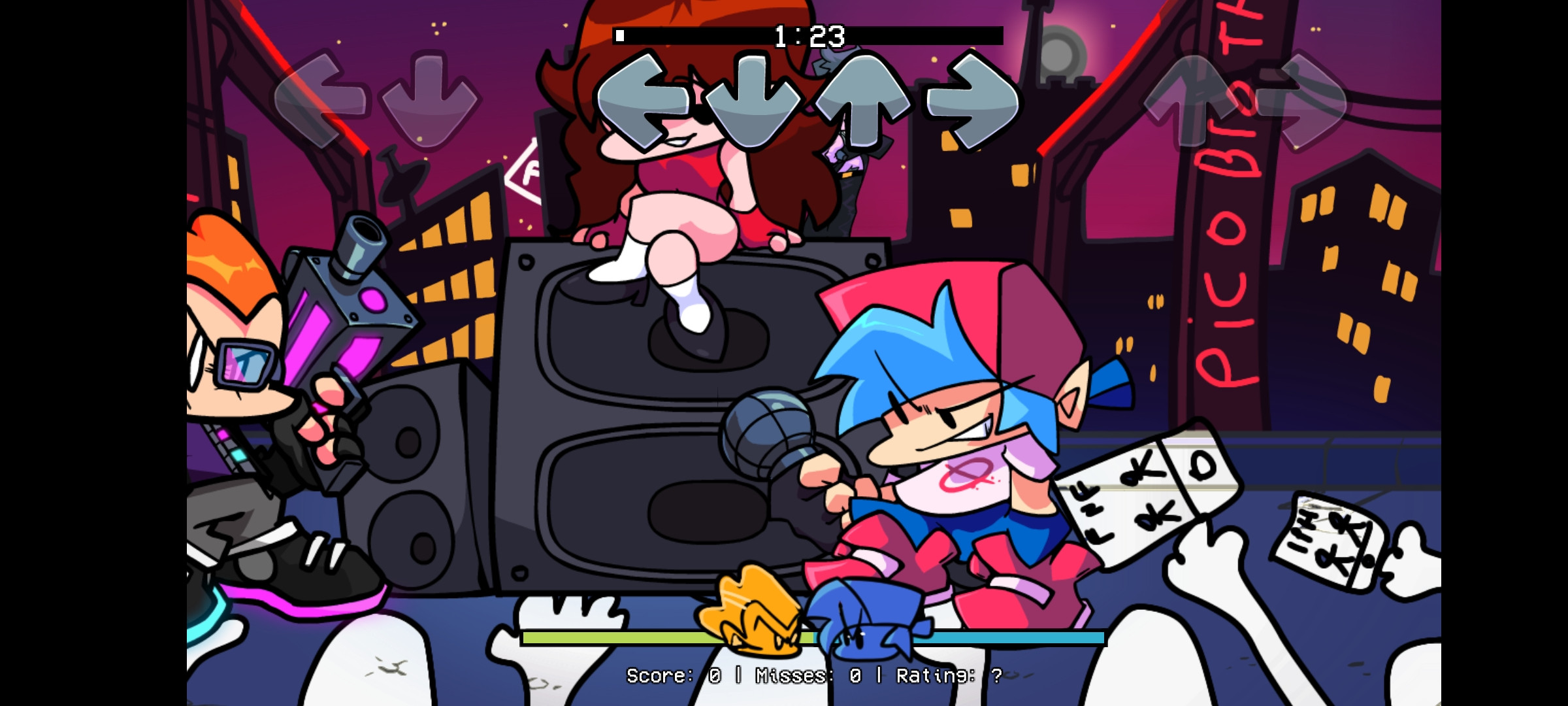 (W.I.P) FNF VS. Pico Big Brother Android [Friday Night Funkin'] [Mods]