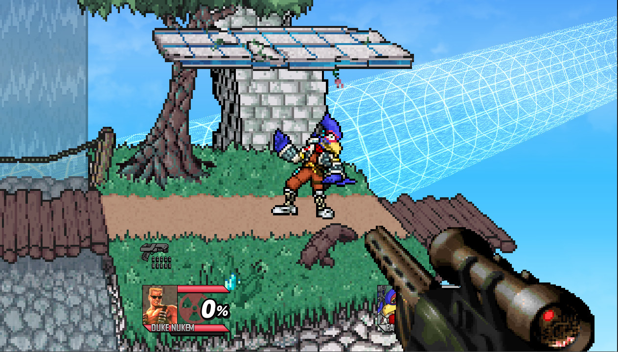 Duke Nukem (Crusade 9.4 / CMC+v7) Mod for Super Smash Bros. Crusade ...