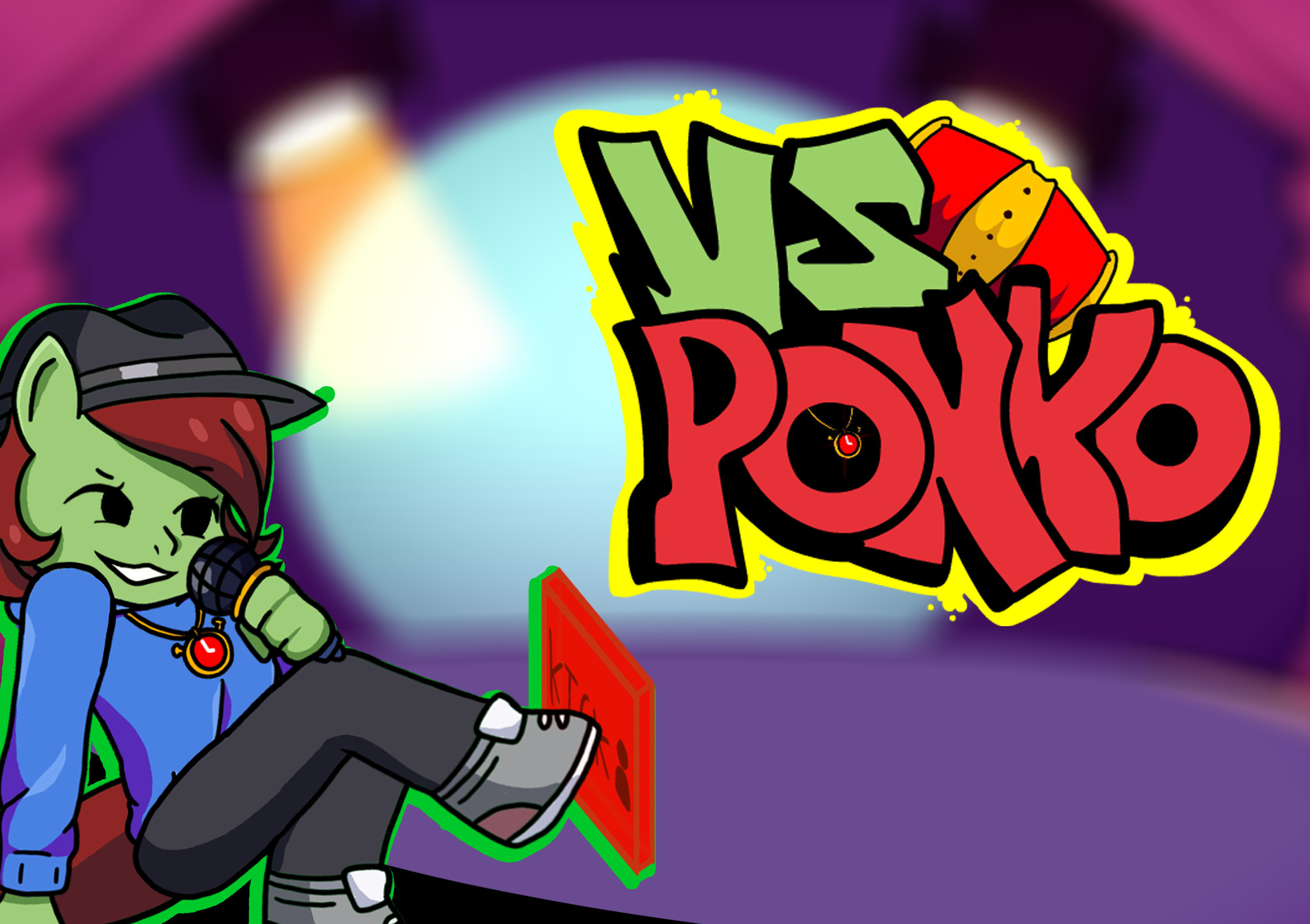 VS Ponko Revived discontinued build Mod for Friday Night Funkin' | FNF Mods