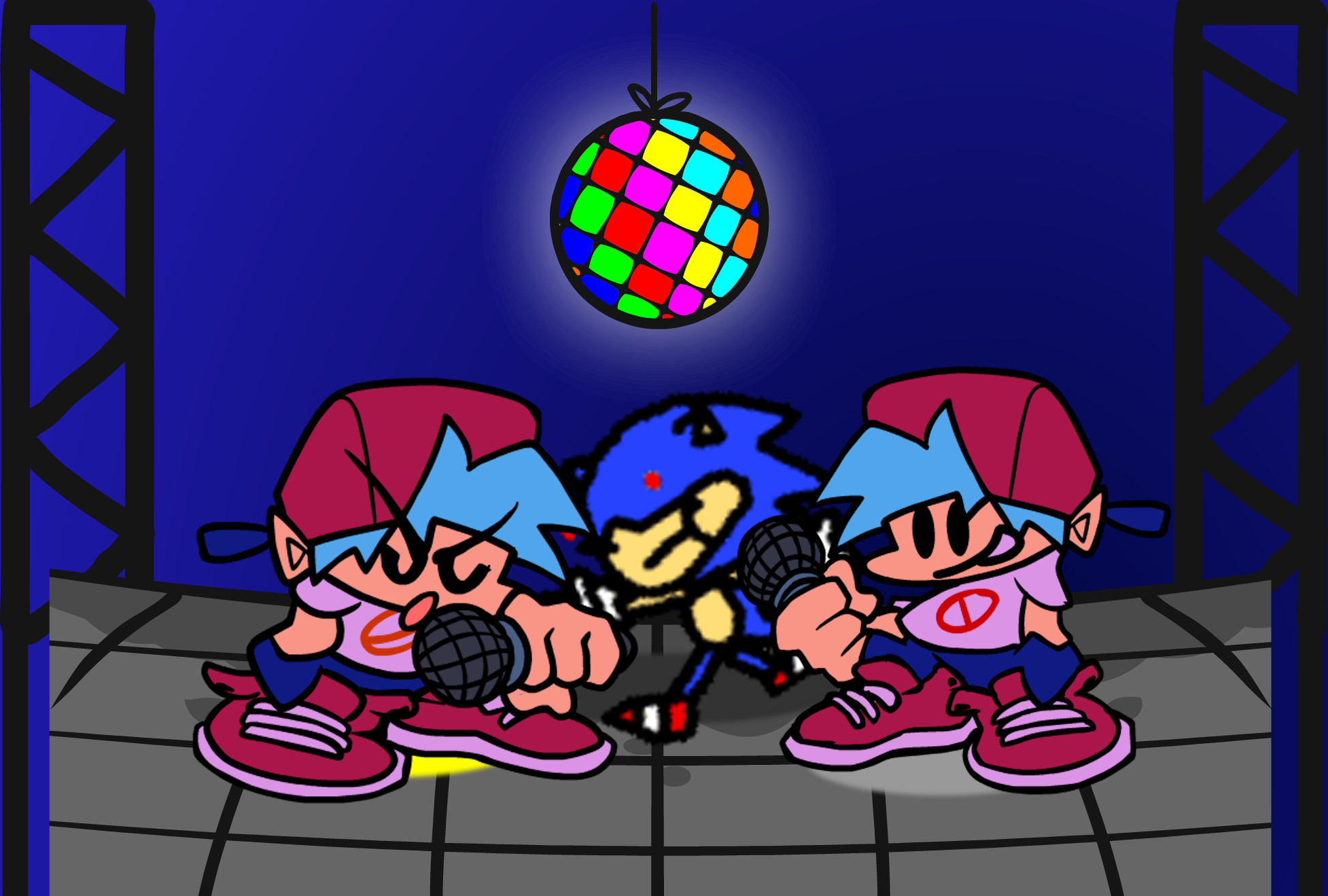 MORO STYLED BOYFRIEND SKIN [Friday Night Funkin'] [Mods]