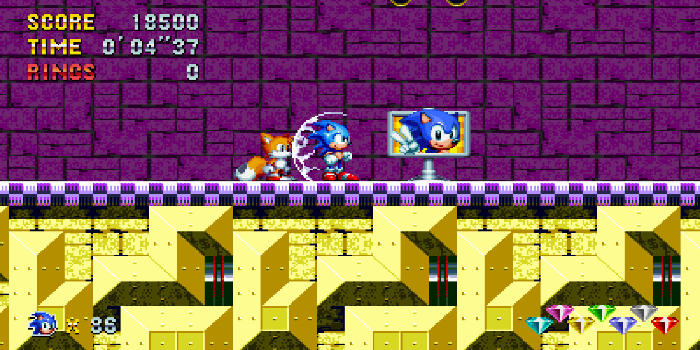 Sonic 3 & Knuckles Remake Signpost Mod for Sonic 3 A.I.R. | S3AIR Mods
