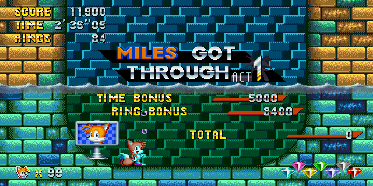 Sonic 3 & Knuckles Remake Signpost Mod for Sonic 3 A.I.R. | S3AIR Mods