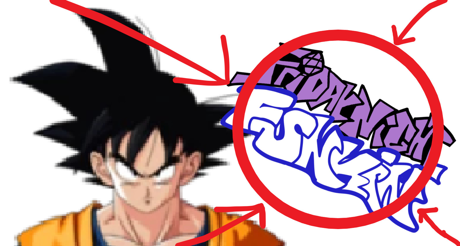 Friday Night Goku-in | vs goku Mod for Friday Night Funkin' | FNF Mods