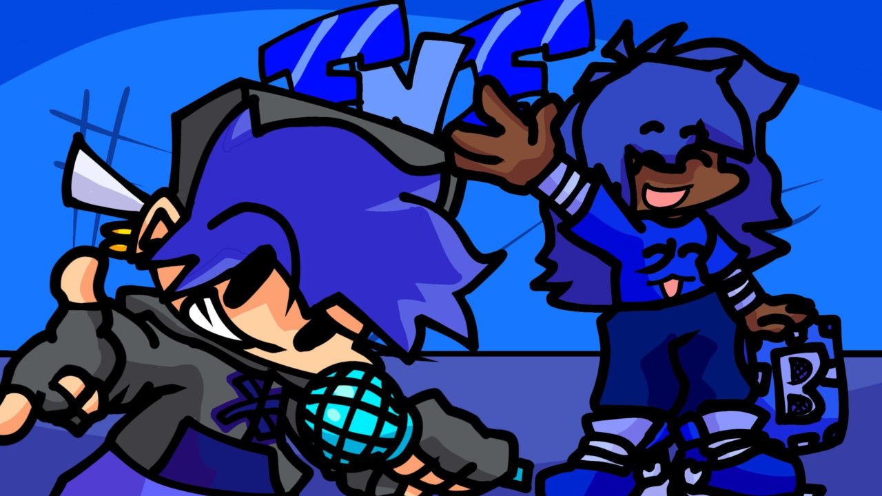 Friday Night Funkin' BlueRemixed Halloween Edition Mod for Friday Night ...