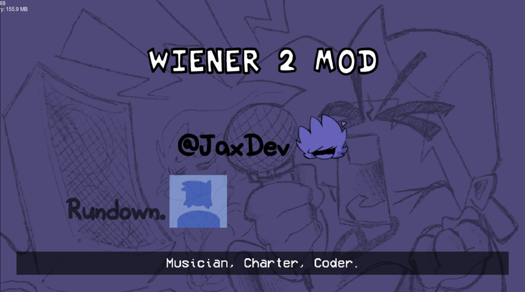 VS Wiener Sans V2 (fanmade) Mod for Friday Night Funkin' | FNF Mods