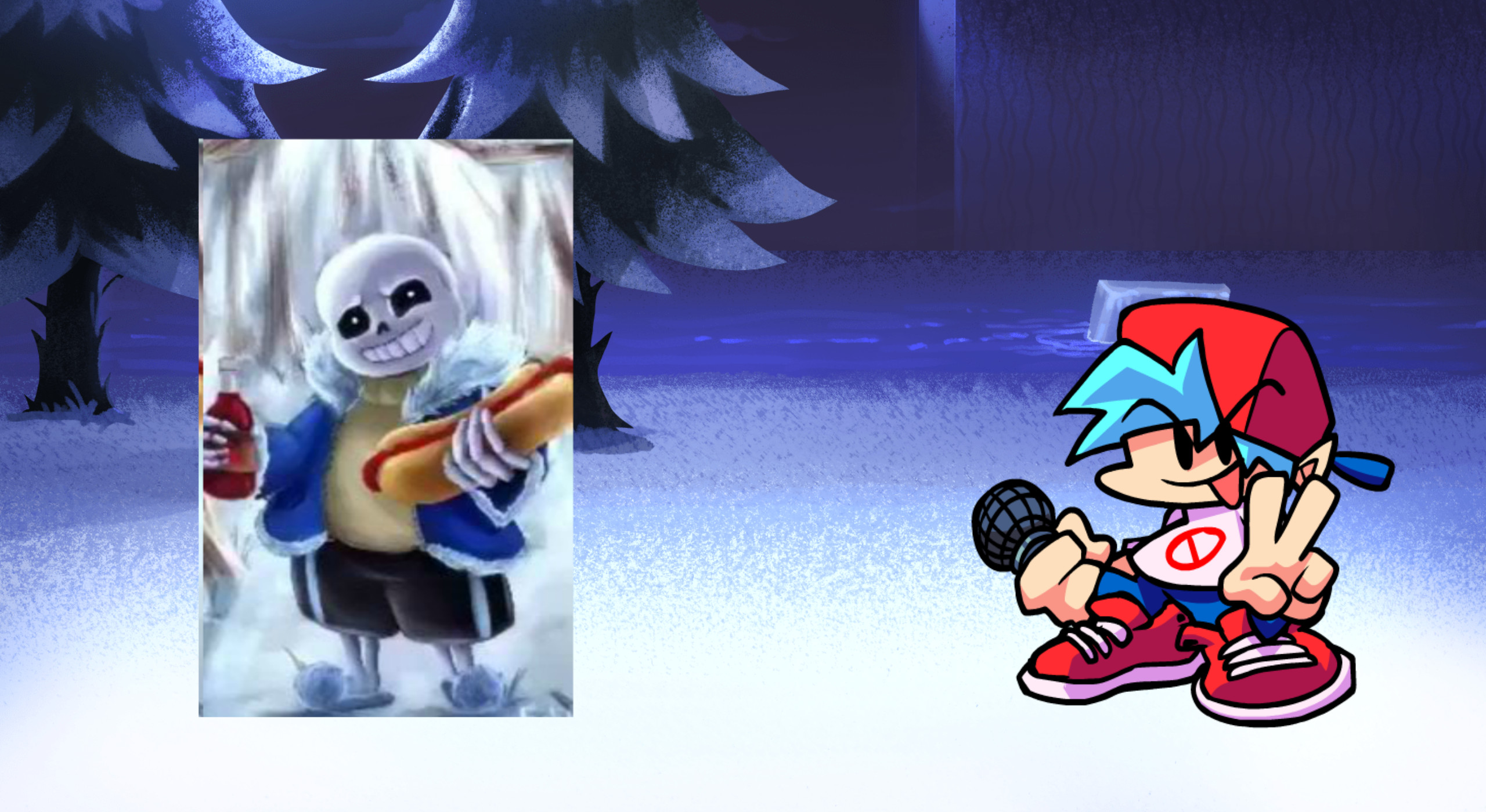 VS Wiener Sans V2 (fanmade) Mod for Friday Night Funkin' | FNF Mods