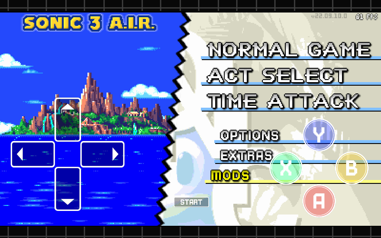S3AIR style colored touch controls [Sonic 3 A.I.R.] [Mods]