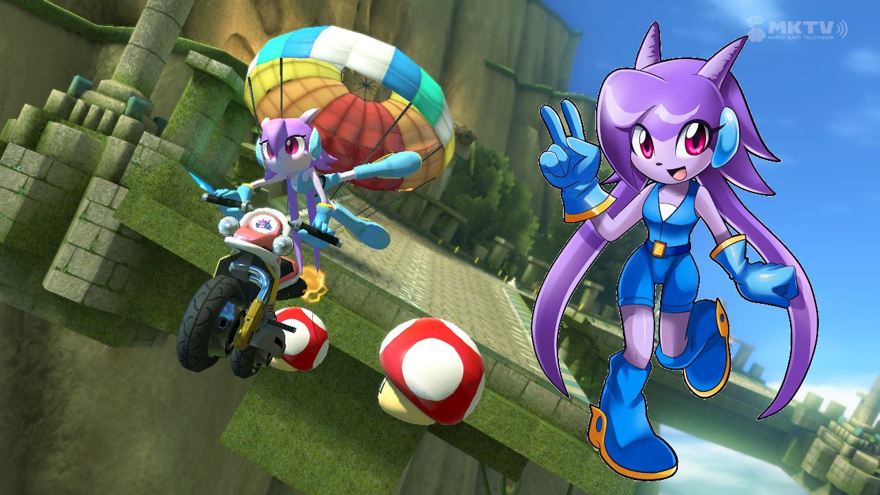 Sash Lilac Mod for Mario Kart 8 Deluxe | MK8D Mods