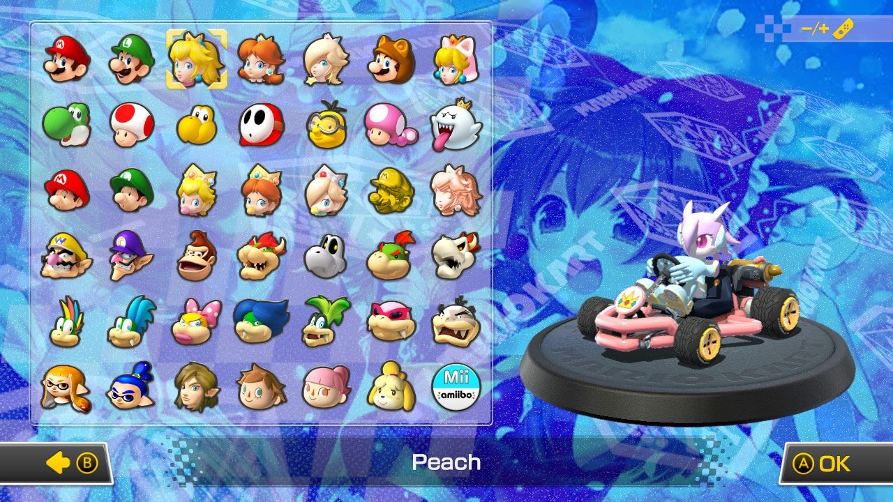 Sash Lilac Mod for Mario Kart 8 Deluxe | MK8D Mods