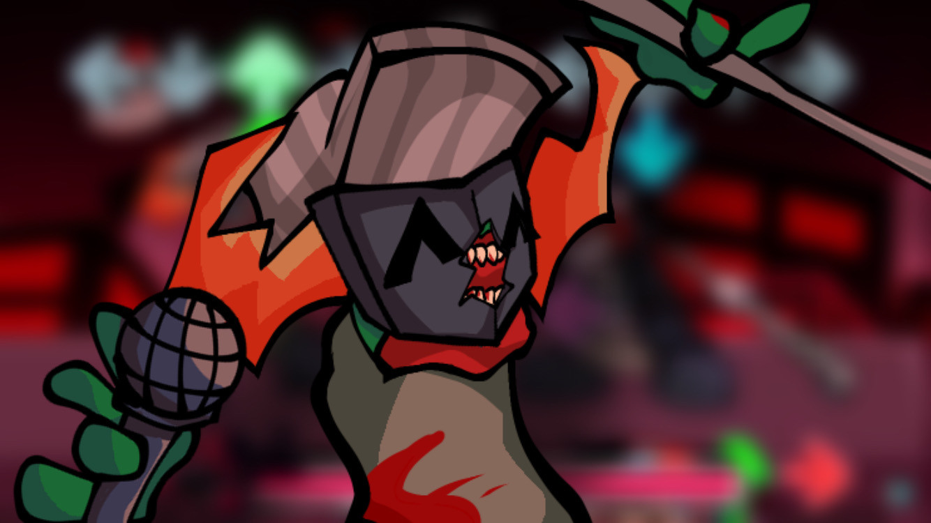 Trainwreck tricky in my version Mod for Friday Night Funkin' | FNF Mods