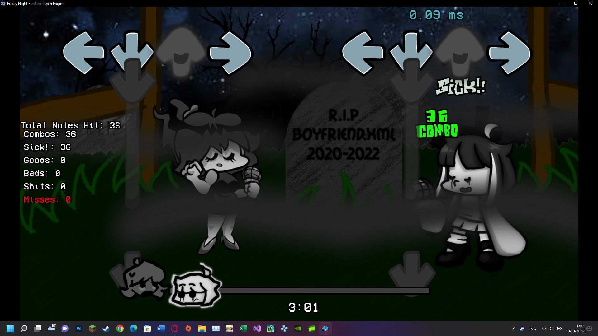 FNF: QT Bad Ending (Part 1) Mod for Friday Night Funkin' | FNF Mods