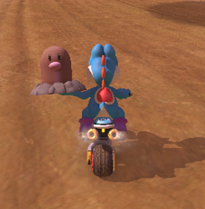 Diglett Banana Mod for Mario Kart 8 Deluxe | MK8D Mods