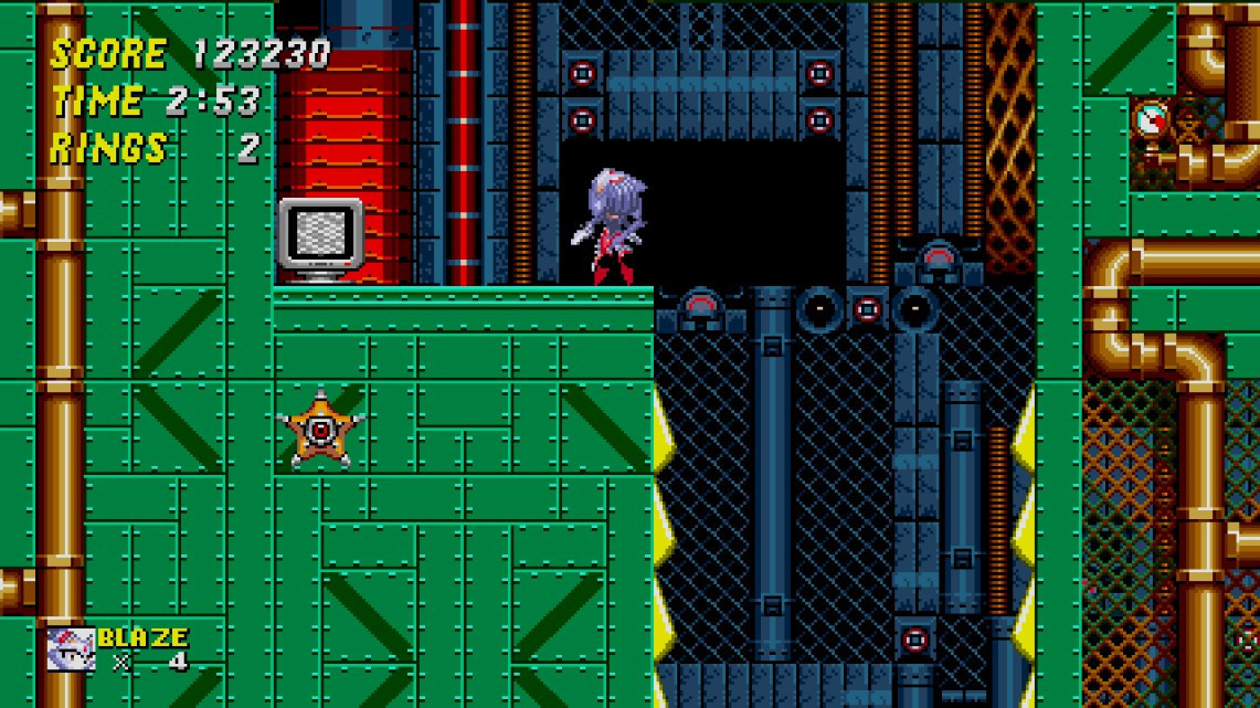 Blaze the Cat in Sonic 2 Absolute (S2A) [Sonic The Hedgehog 2 Absolute ...