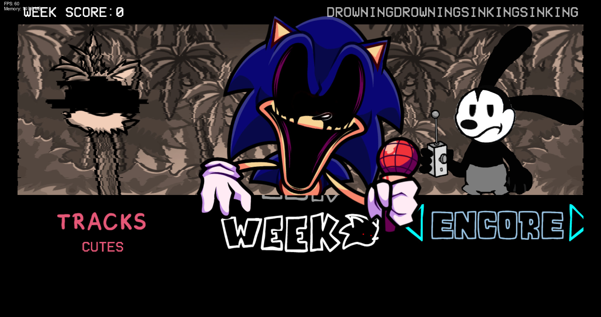 Cutes sns mix (FT. Xeno) Mod for Friday Night Funkin' | FNF Mods