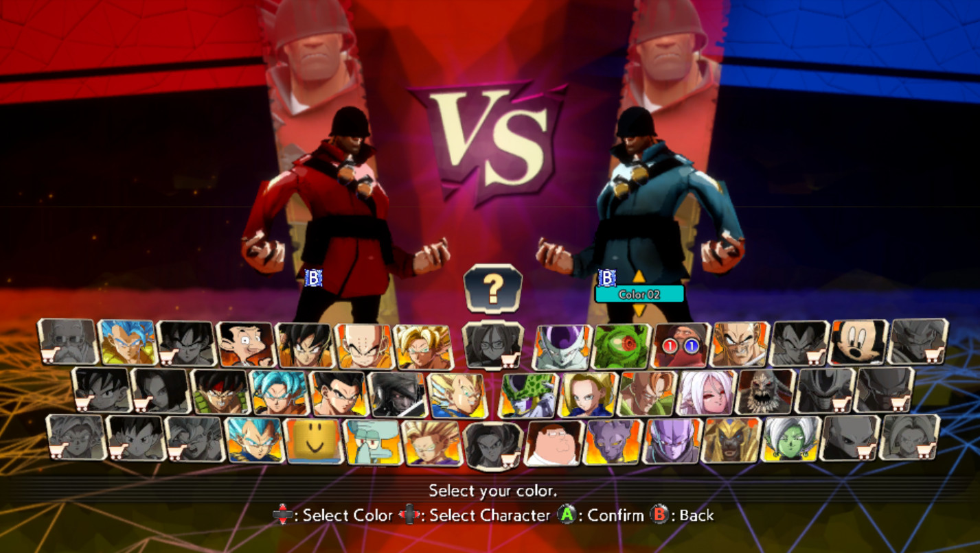 RED Soldier over Captain Ginyu Mod for Dragon Ball FighterZ | DB:FZ Mods