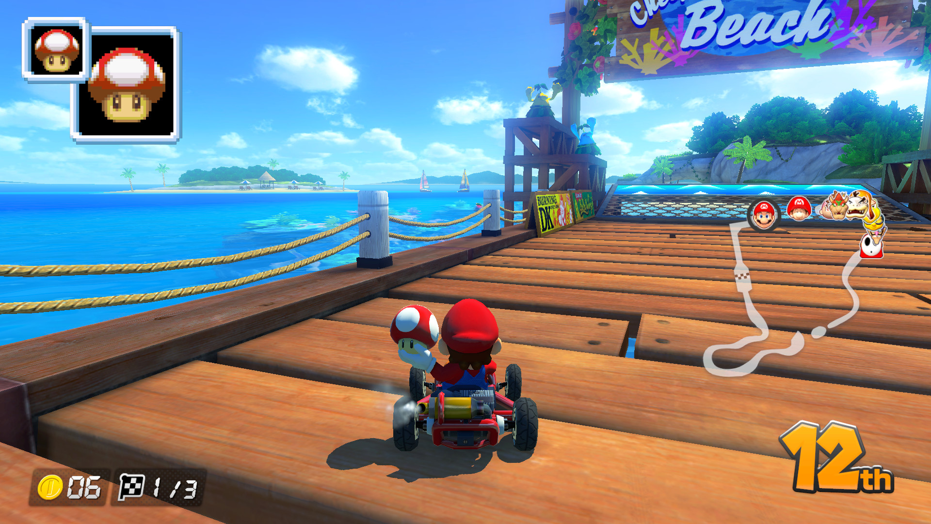 Mario Kart DS Item Roulette Mod for Mario Kart 8 Deluxe | MK8D Mods