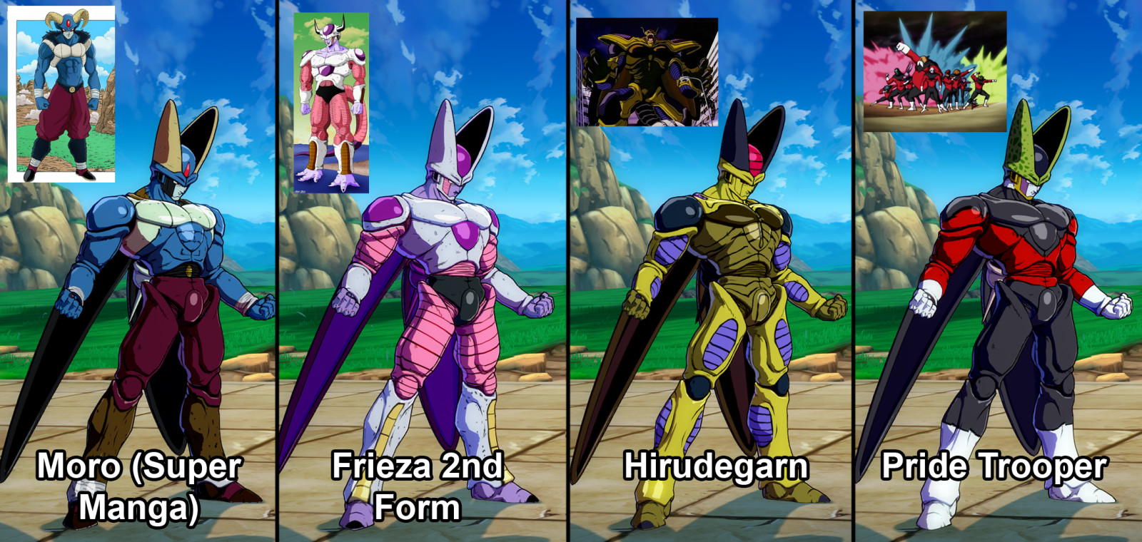 (REUPLOAD) Cell ReSkin Color 1-16 Mod for Dragon Ball FighterZ | DB:FZ Mods
