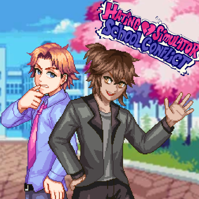 Hating Simulator - School Conflict Mod for Friday Night Funkin' | FNF Mods