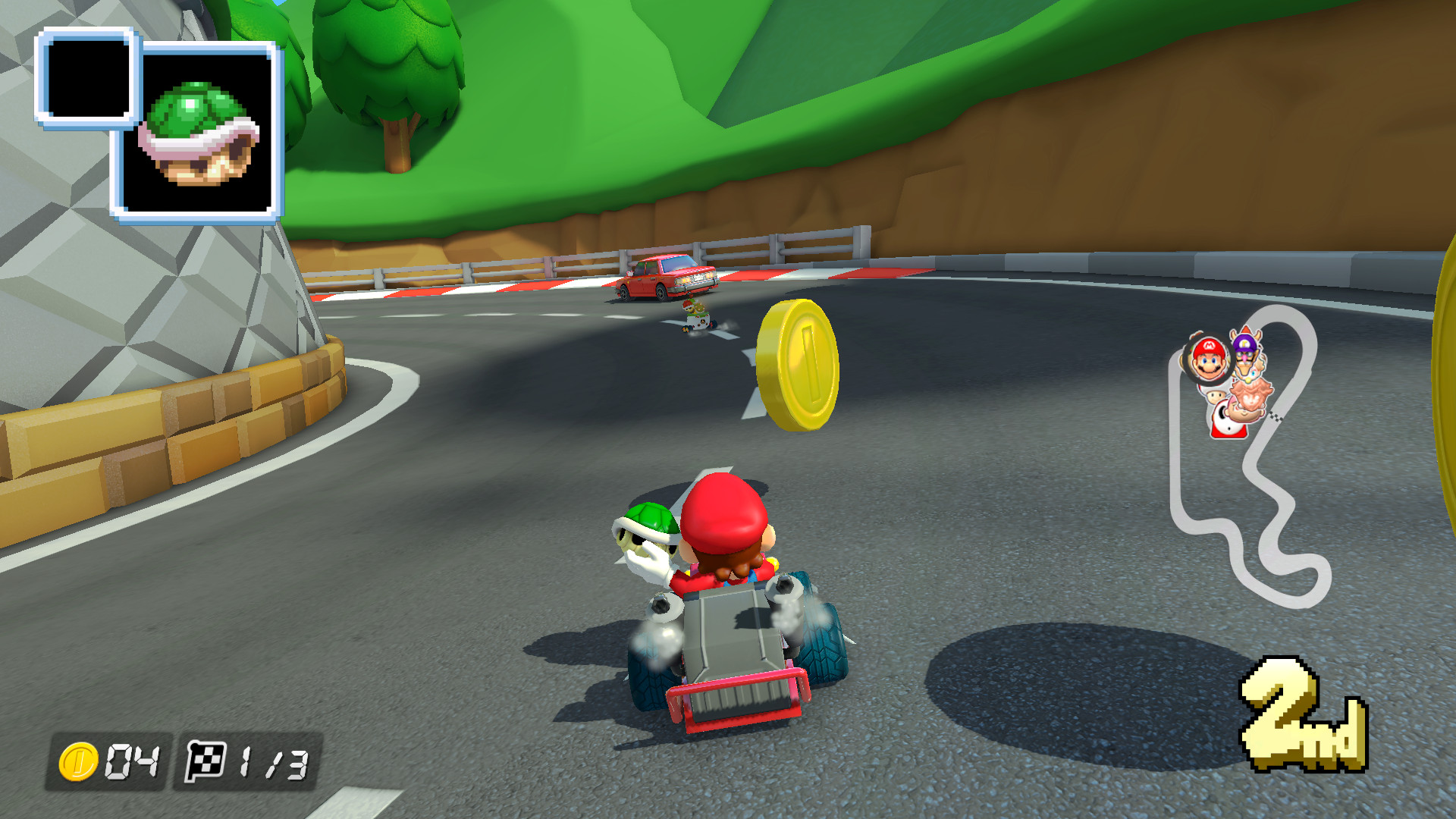 Mario Kart DS Placement Numbers Mod for Mario Kart 8 Deluxe | MK8D Mods