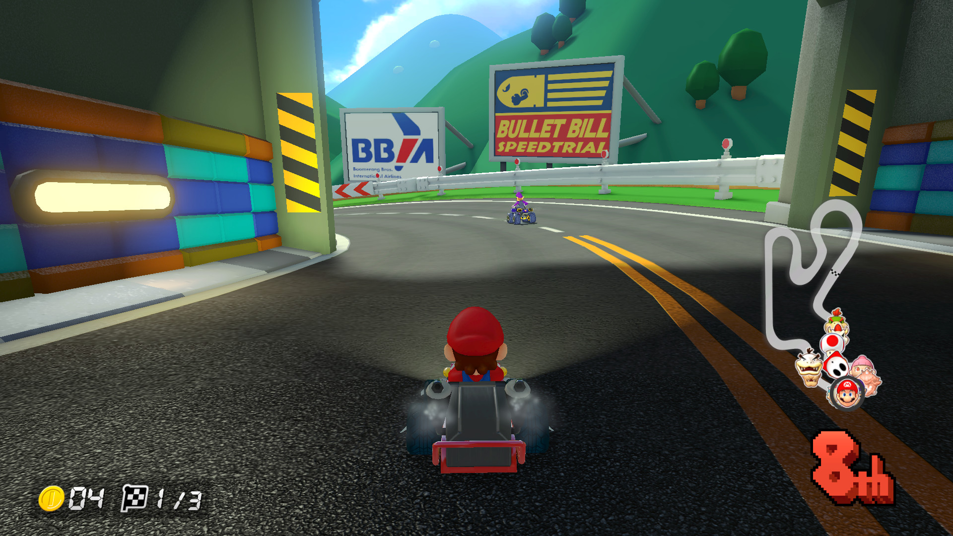 Mario Kart DS Placement Numbers Mod for Mario Kart 8 Deluxe | MK8D Mods