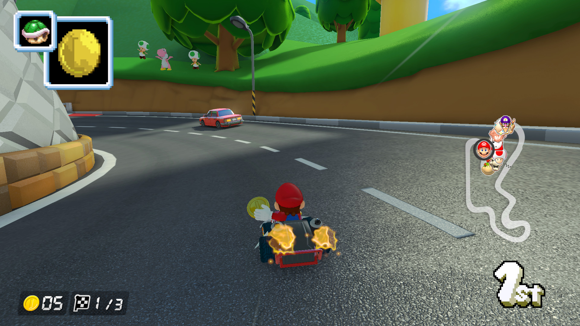 Mario Kart DS Placement Numbers Mod for Mario Kart 8 Deluxe | MK8D Mods