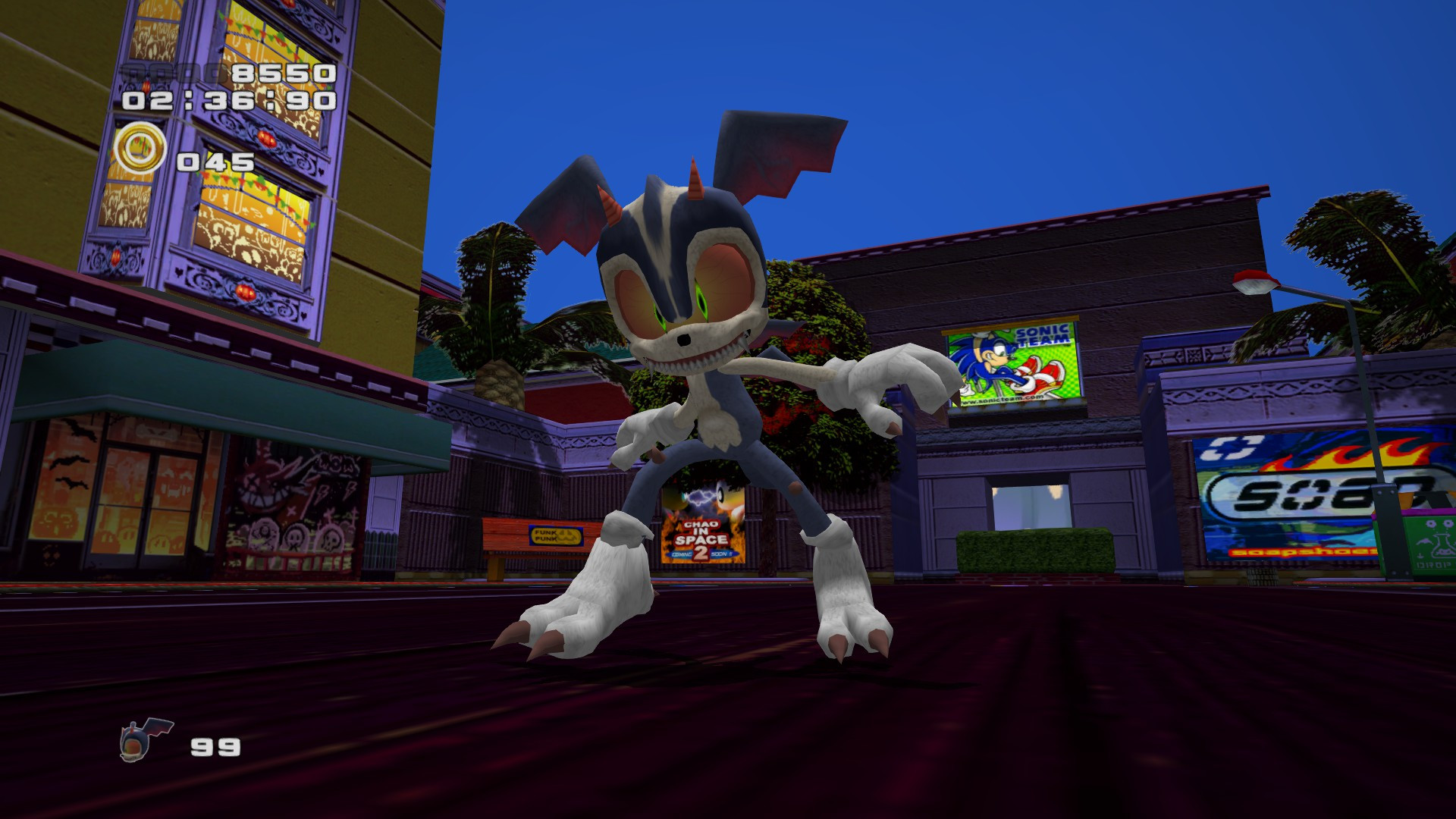 Zodick the Hellhog Mod for Sonic Adventure 2 | SA2 Mods