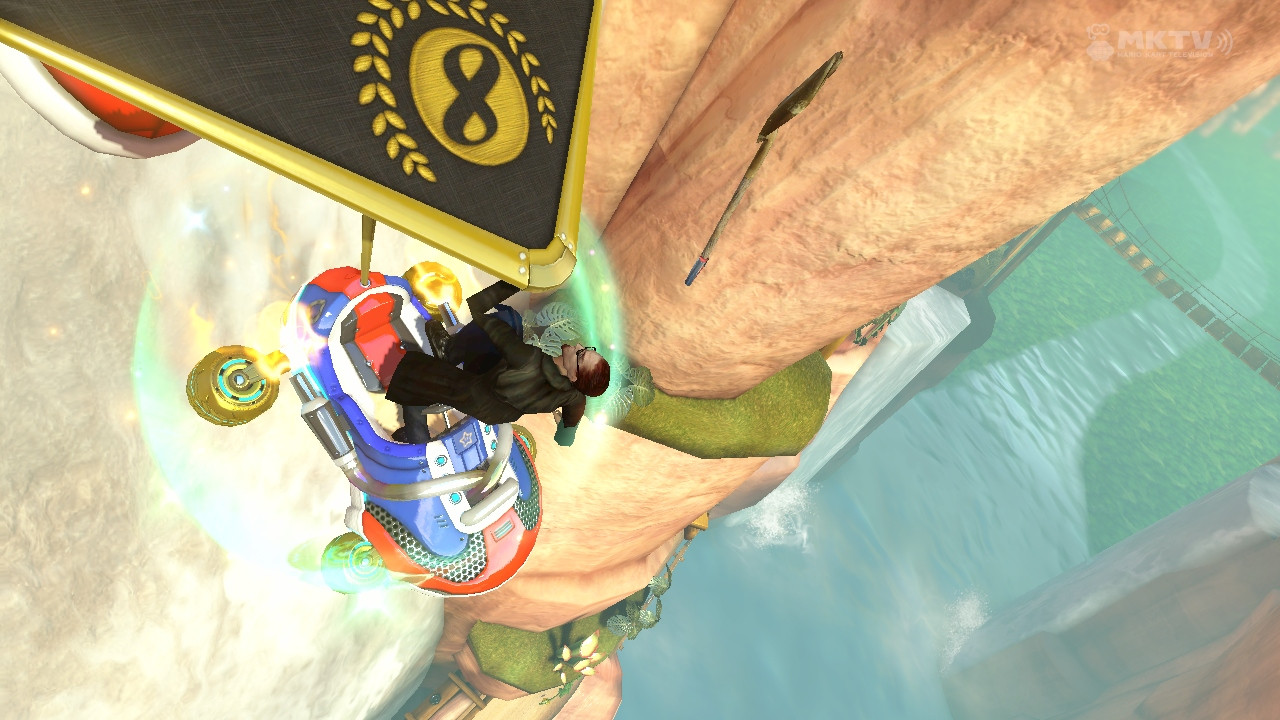 Postal Dude over Link Mod for Mario Kart 8 | MK8 Mods