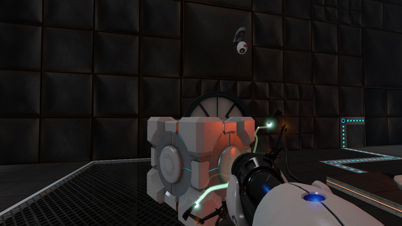 P1 Like orange lights on claws [Portal 2] [Mods]