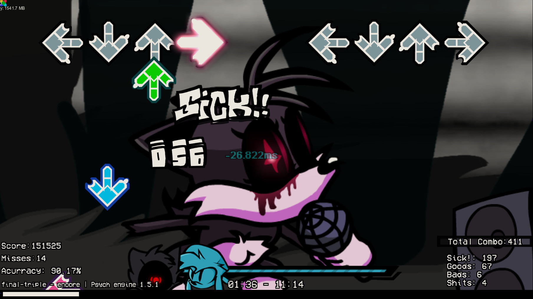 IsolaytedHUD( Likes Box Funkin ) Mod for Friday Night Funkin' | FNF Mods